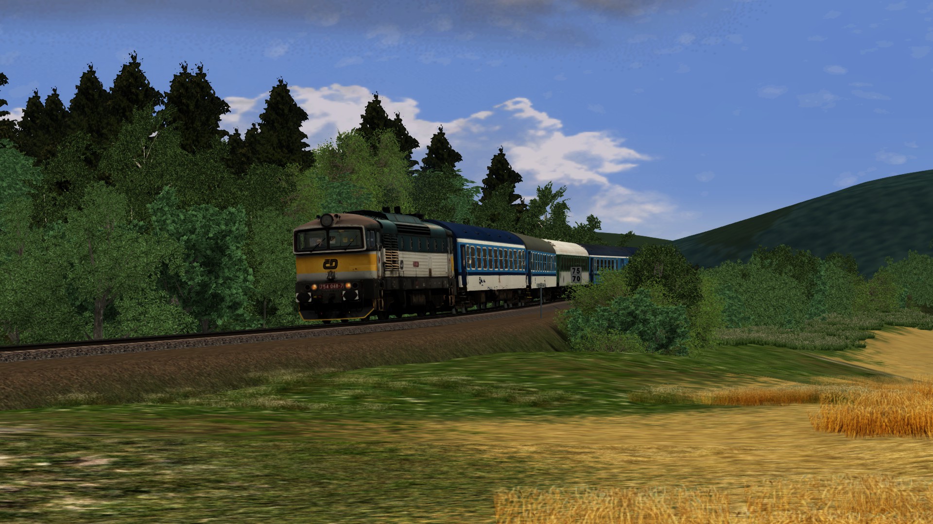 Kladské Pomezí :: Ondrova tvorba do Railworks